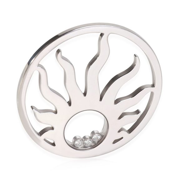 Chopard | Bags | Chopard Happy Diamonds Sun Pendant In 8k White Gold 09 ...